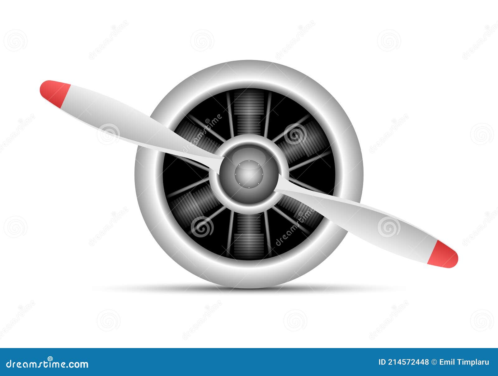 Jet Engine Vector Design Illustration Stock Vector - Illustration of ...