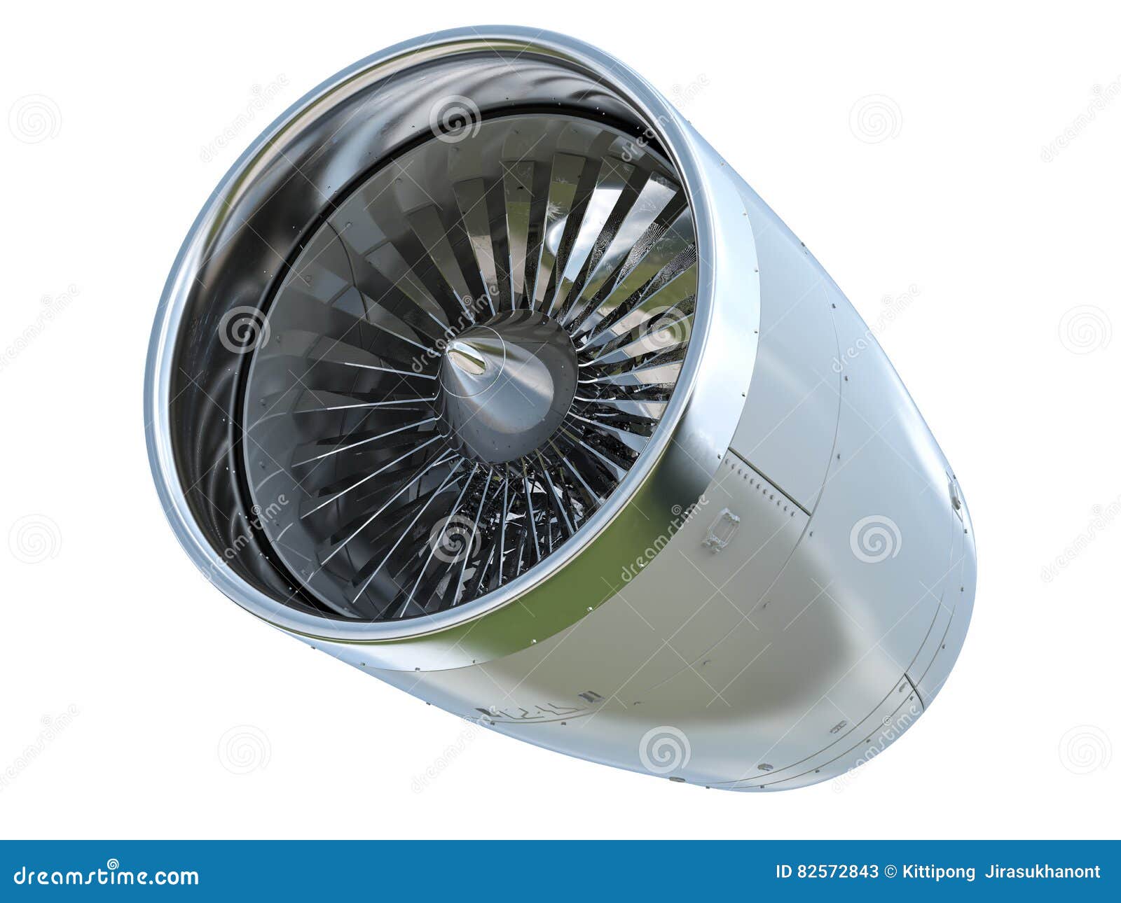 Jet Engine On White Background Royalty-Free Stock Photo | CartoonDealer ...