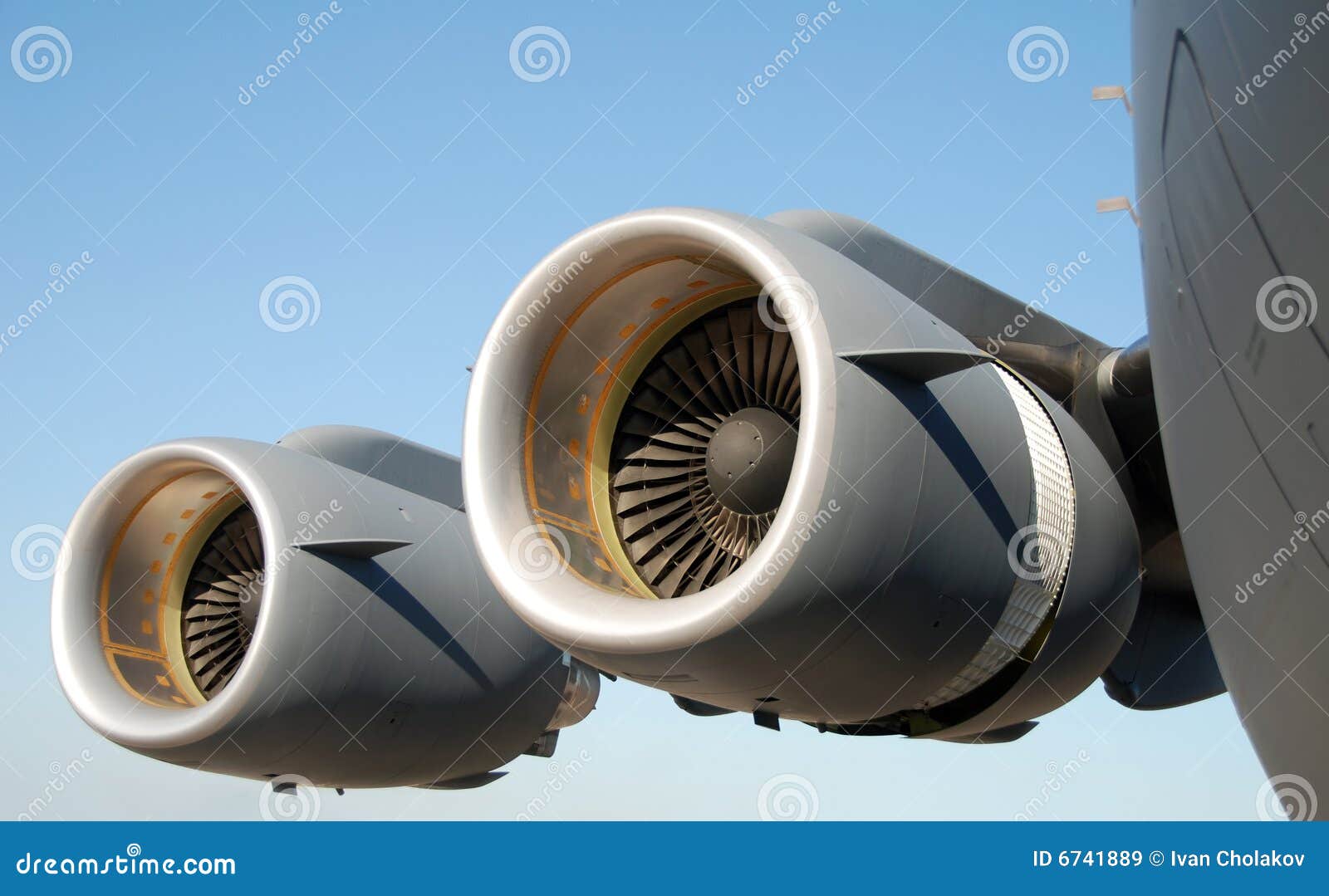 Jet engines stock image. Image of intake, round, modern - 6741889