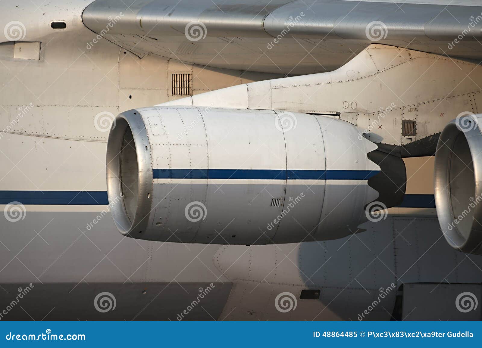Jet Engines stock image. Image of airliner, logistics - 48864485