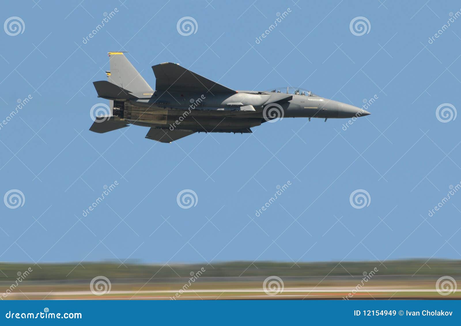 Jet fighter high speed stock image. Image of motion, airplane - 12154949