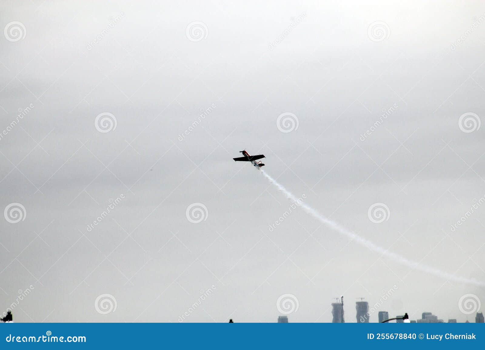 Jet in Air Show stock photo. Image of flight, show, clouds - 255678840