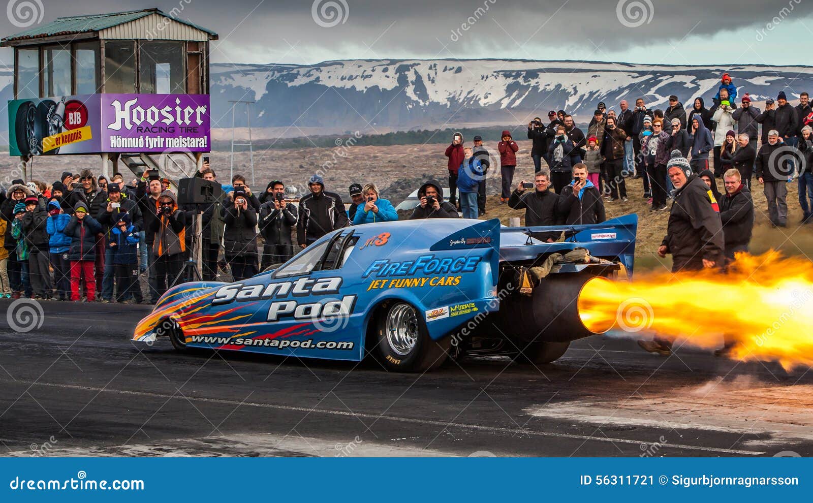 Jet Funny Car photo éditorial. Image du lecteur, frottement - 56311721