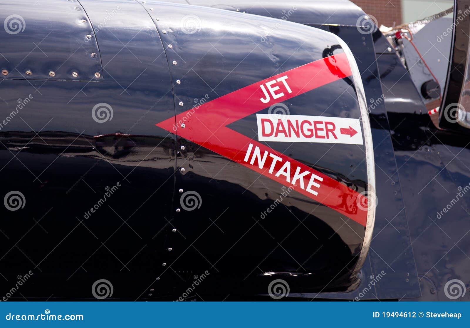 Jet intake of Albatros stock photo. Image of military - 19494612