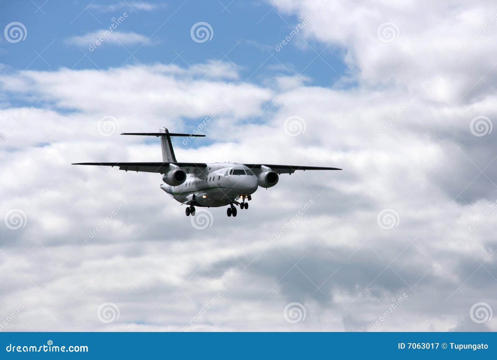 Jet plane stock image. Image of passenger, cloudy, dornier - 7063017