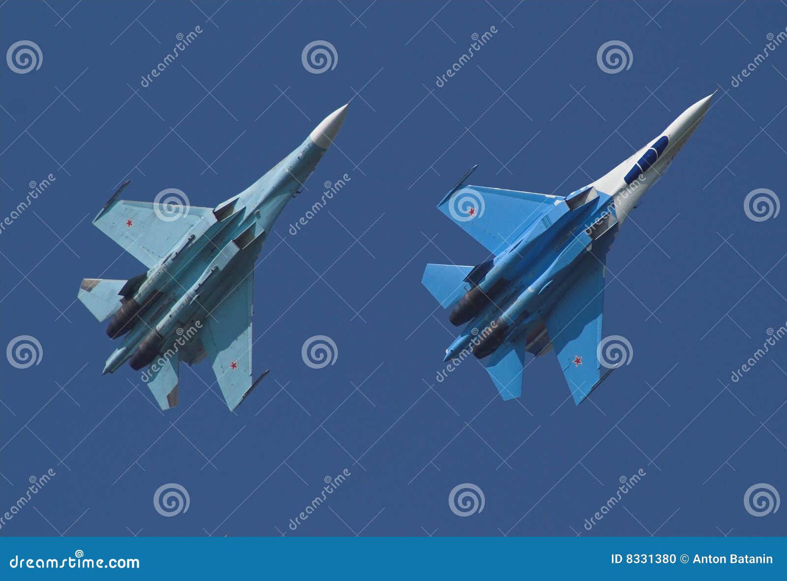 Jet plane on air-show stock photo. Image of acrobatics - 8331380