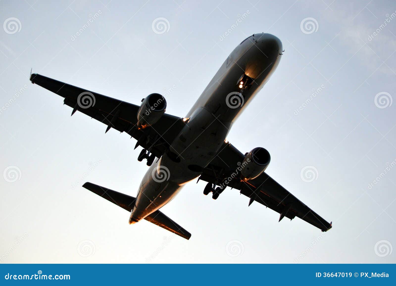 Jet plane, flying stock image. Image of landing, aerospace - 36647019