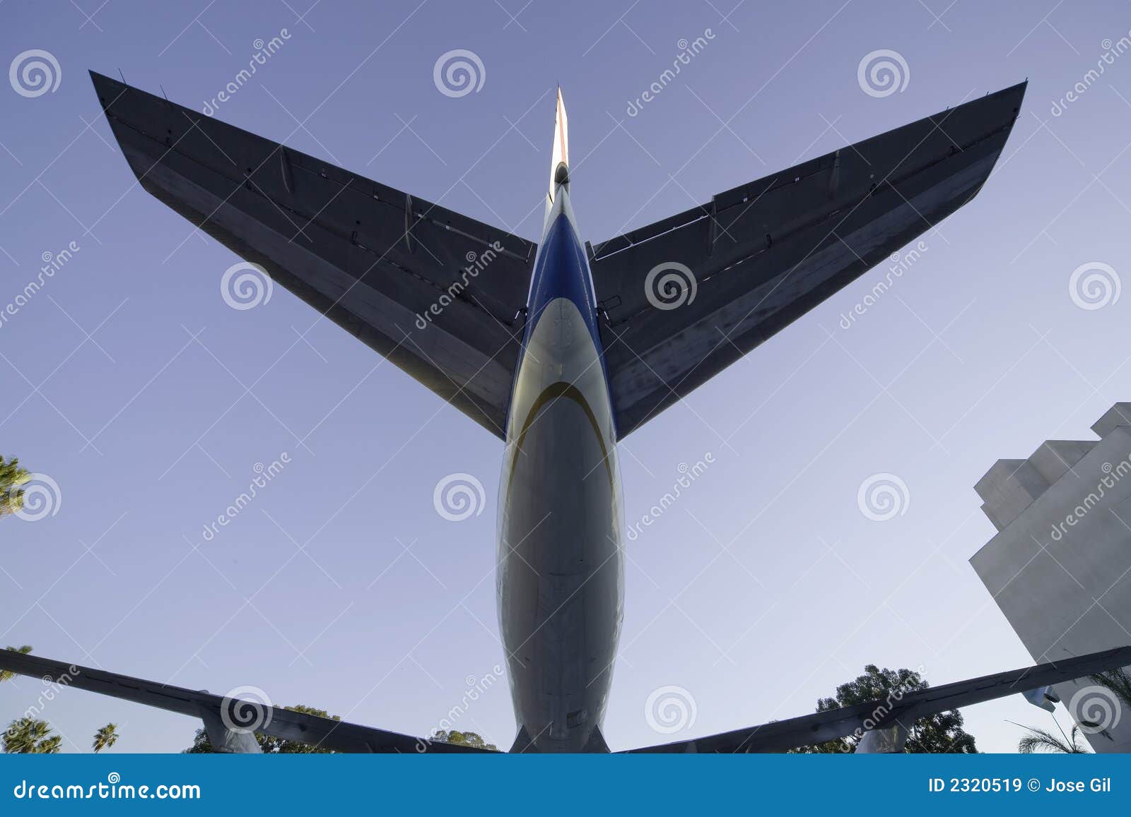 Jet Plane Tail 2 stock image. Image of aircraft, elevator - 2320519