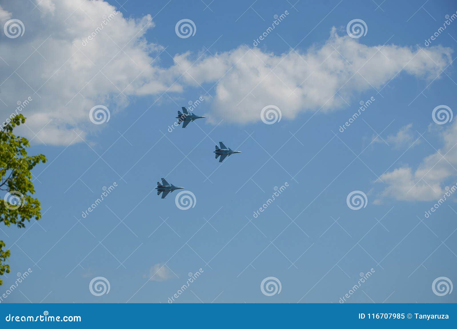 Jet Planes Show Aerobatics at Air Show Stock Image - Image of flanker ...