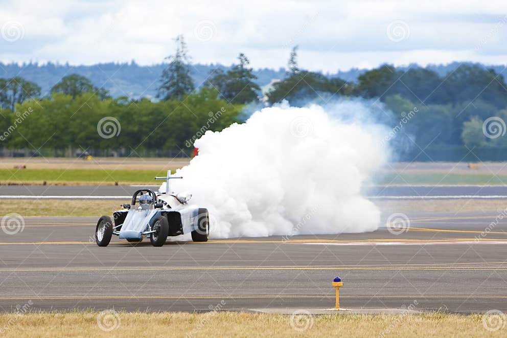 Jet Powered Car stock photo. Image of rapid, motor, driver - 16120898