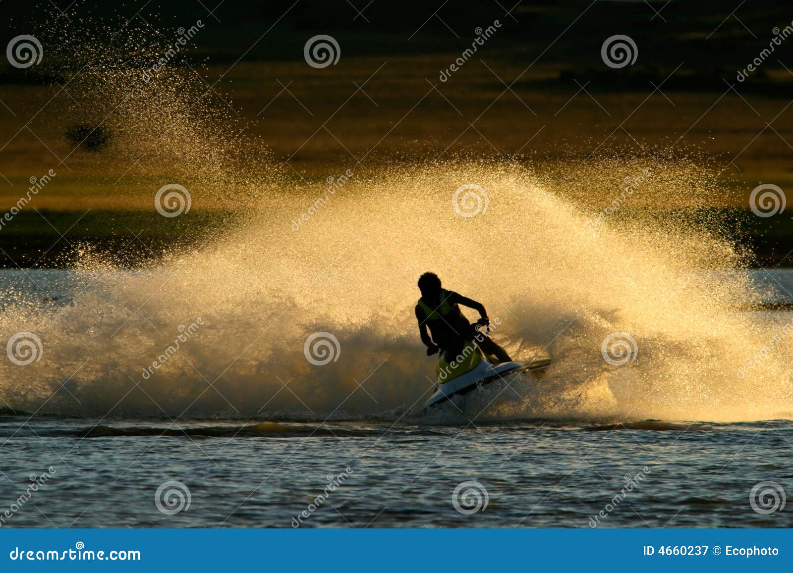 Jet ski action stock image. Image of speed, enjoy, splash - 4660237
