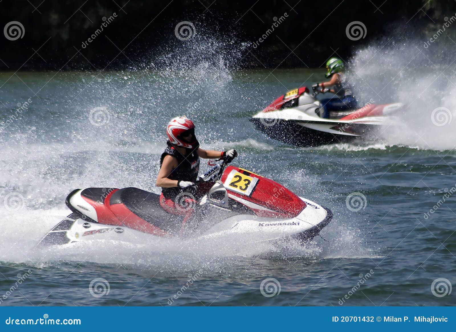 Jet Ski Driver in an Attractive Ride-4 Editorial Photography - Image of ...