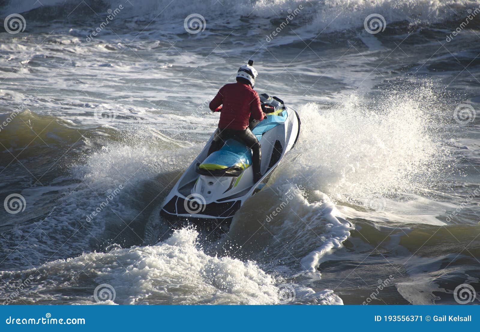 Jet Ski Fun at Bournemouth editorial photo. Image of sport - 193556371