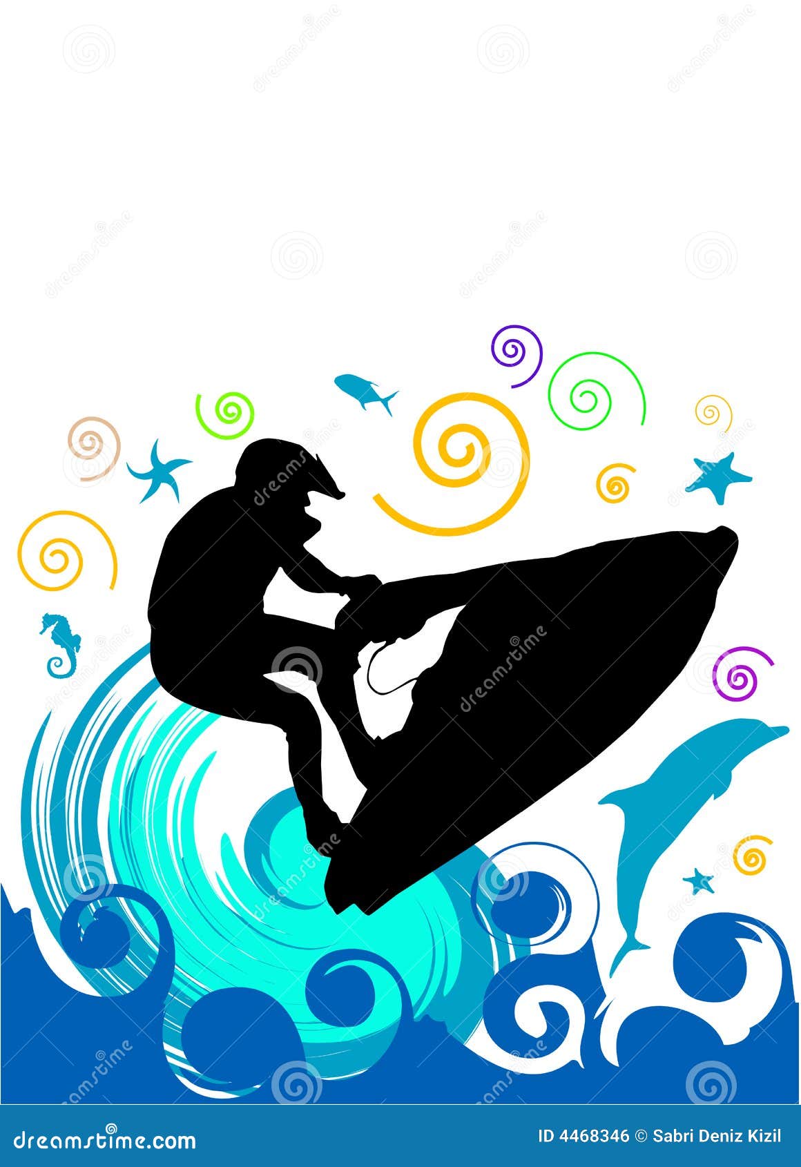 Jet Ski Stick People