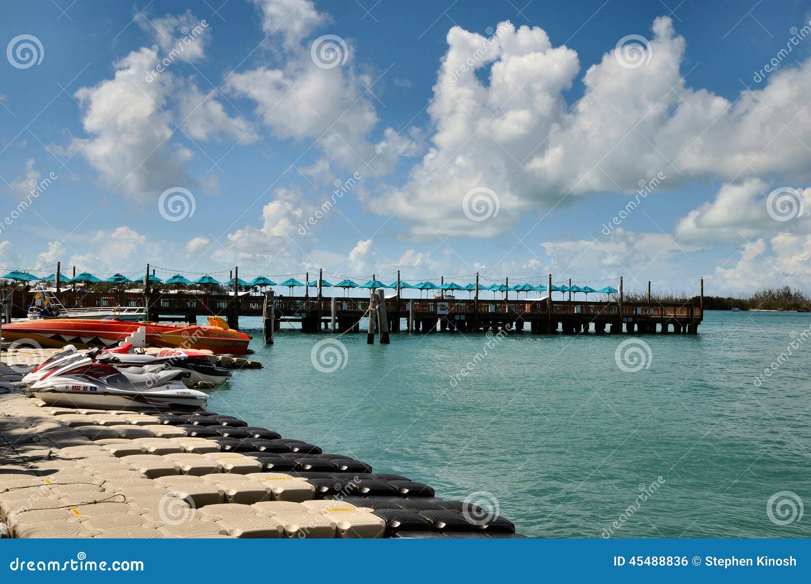Jet Skis and Docks, Key West Florida Editorial Photo - Image of travel ...