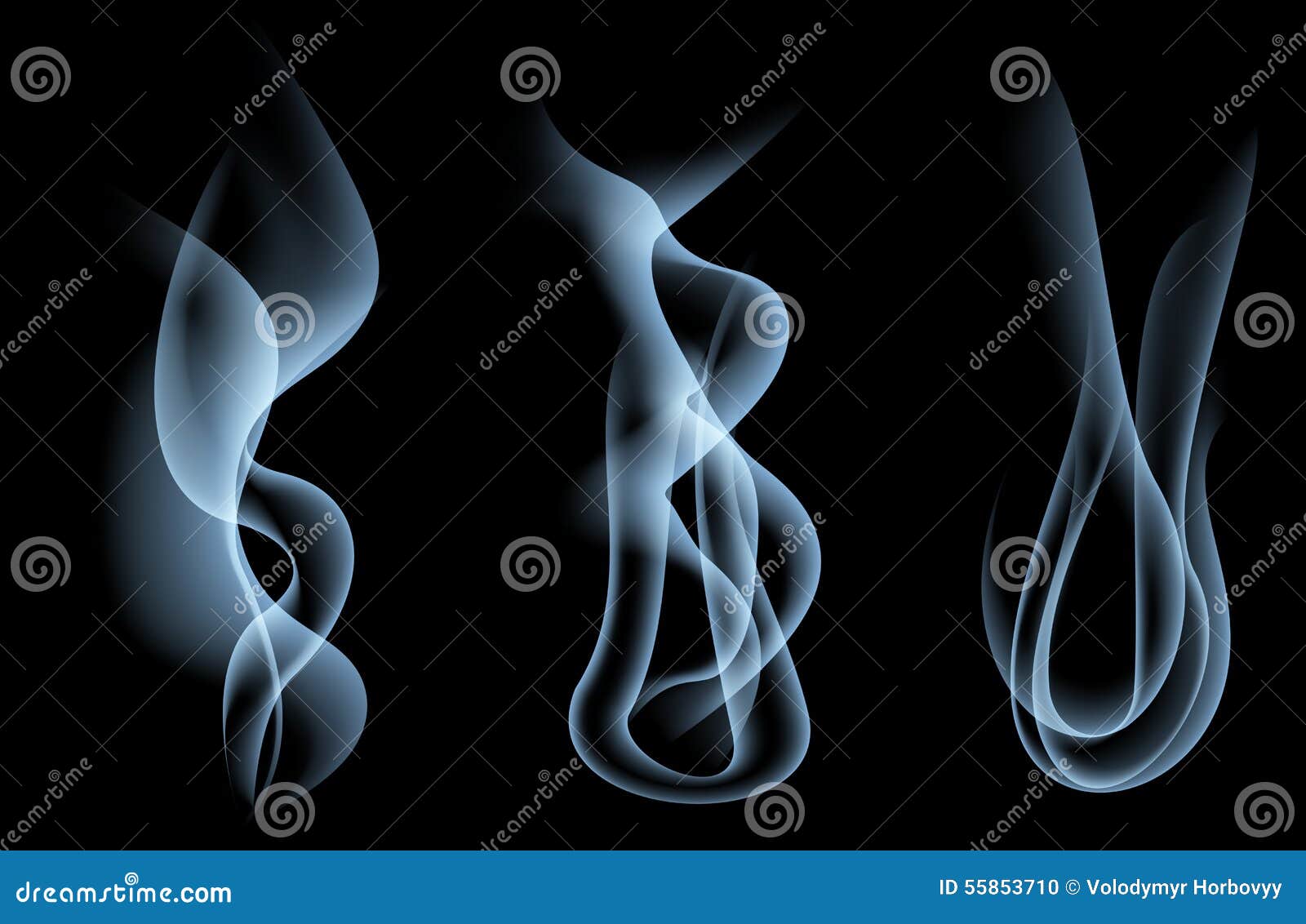 Jet smoke stock vector. Illustration of elements, curve - 55853710
