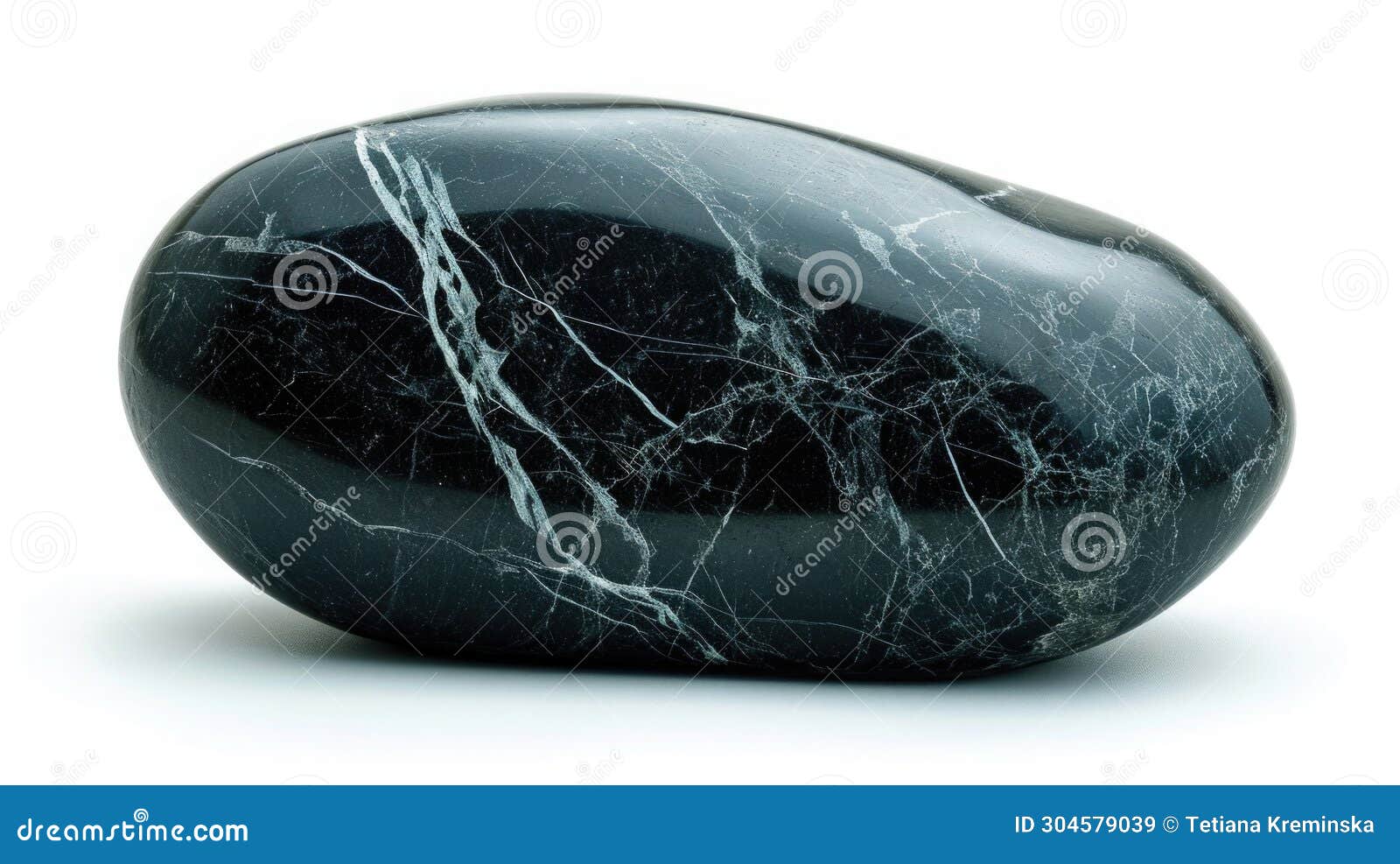 Jet Stone Exhibiting Its Deep Black Elegance and Smooth Texture, on a ...