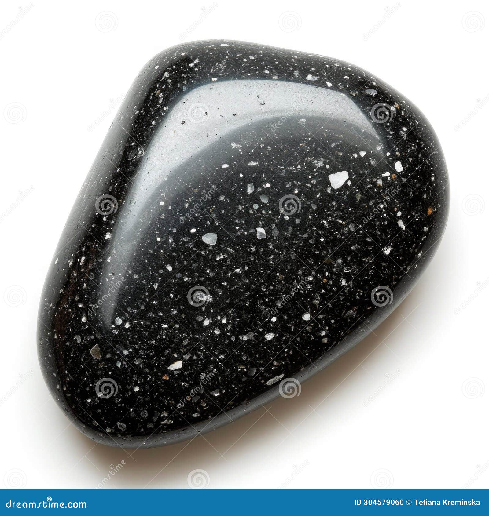 Jet Stone Exhibiting Its Deep Black Elegance and Smooth Texture, on a ...