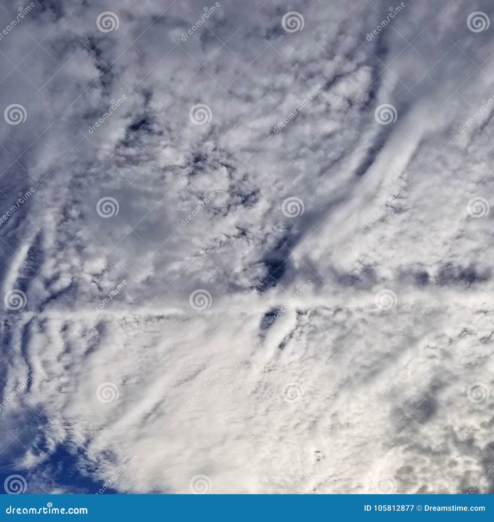 Jet Stream Path through Cloud Stock Image - Image of flew, stream ...