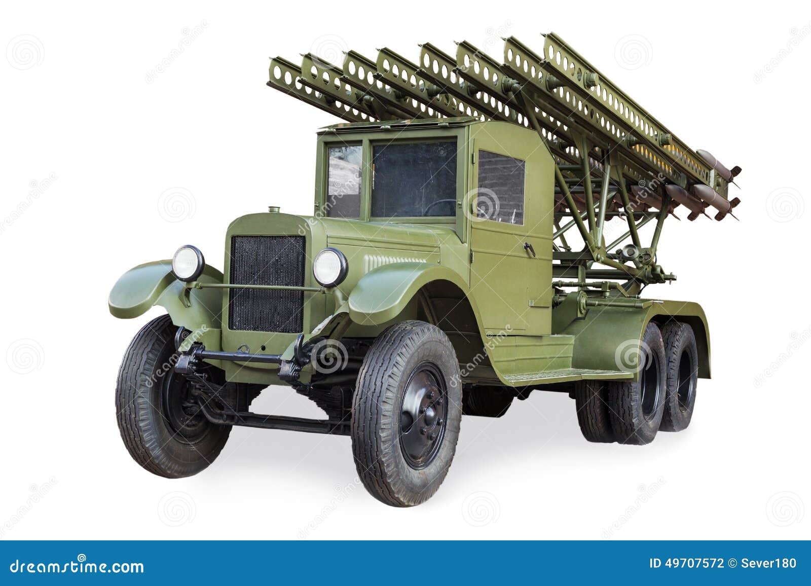 Jet System of Volley Fire during Second World War Stock Photo - Image ...