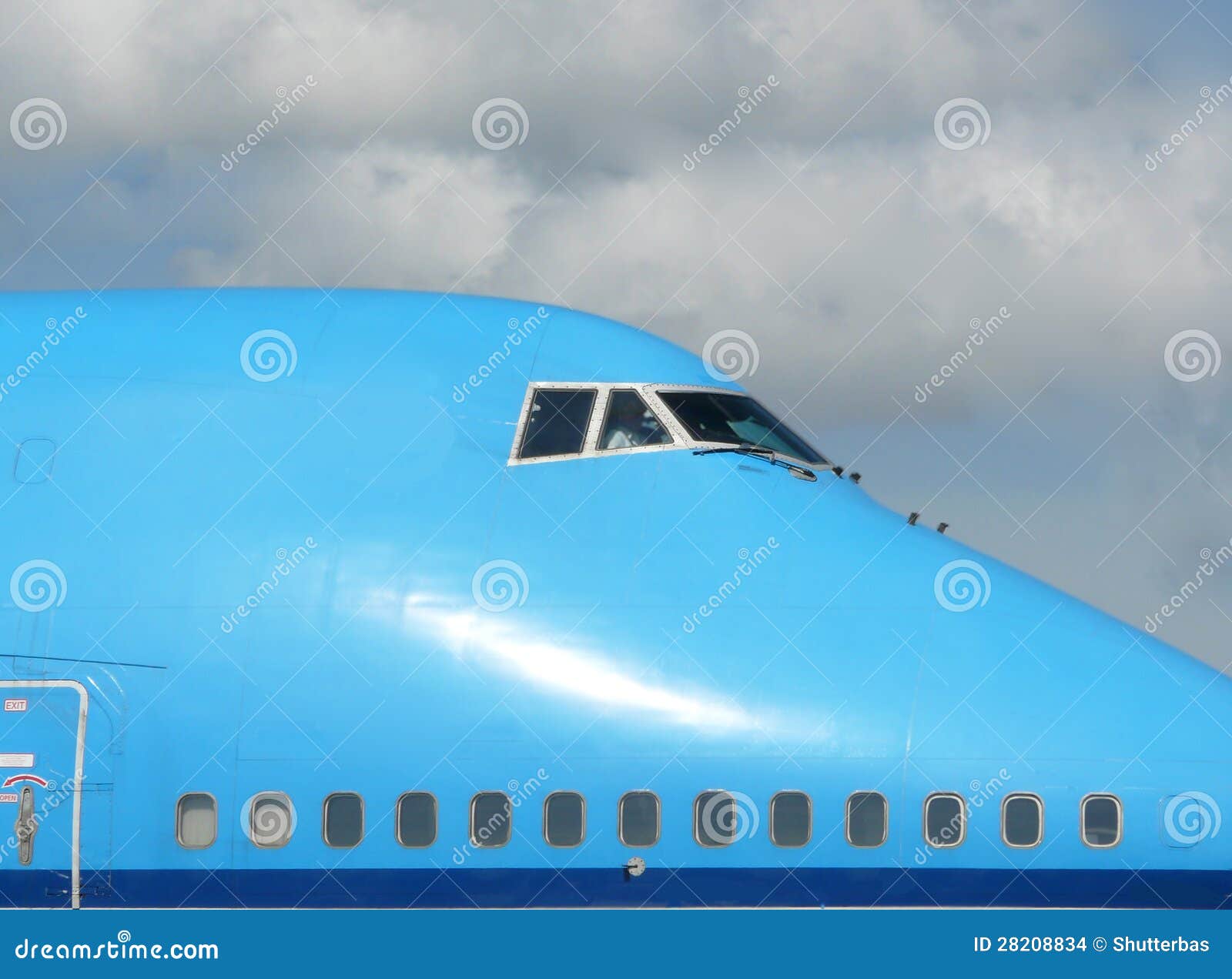 Jet upper deck stock photo. Image of front, flying, cockpit - 28208834