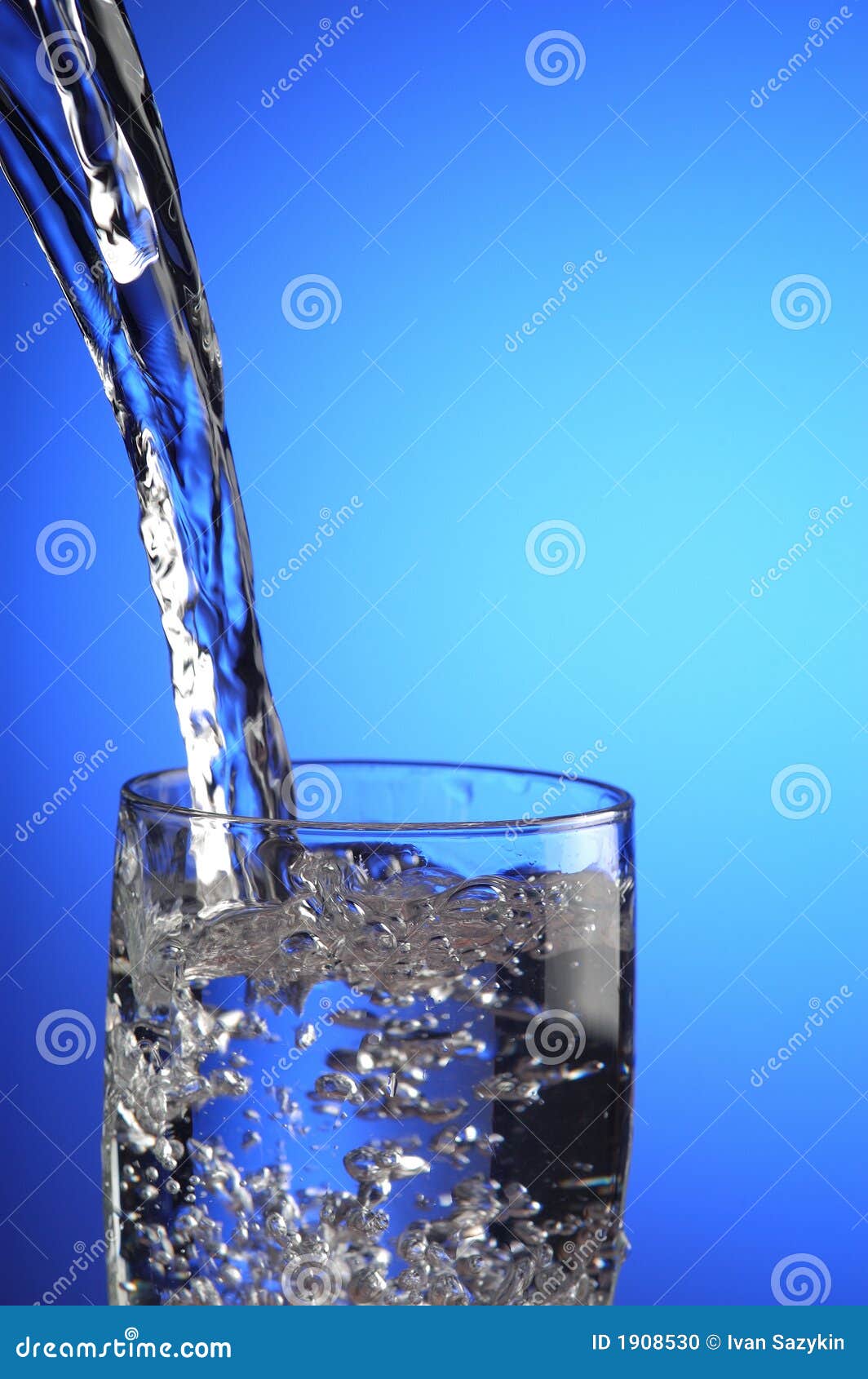 A jet of water #2 stock photo. Image of drop, glass, sparks - 1908530