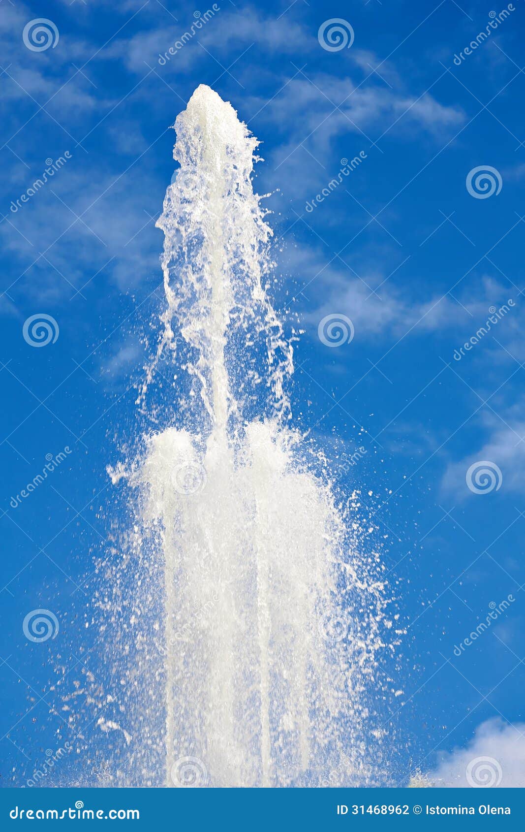 Jet of Water, Abstract Background Stock Photo - Image of spurt, gush ...