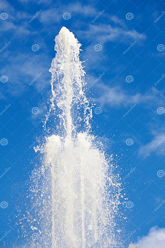 Jet of Water, Abstract Background Stock Photo - Image of spurt, gush ...
