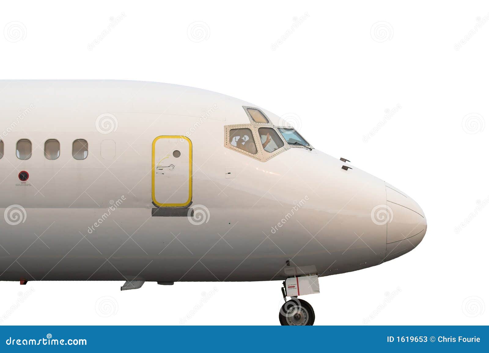 Jetliner Isolated stock image. Image of airplane, gear - 1619653