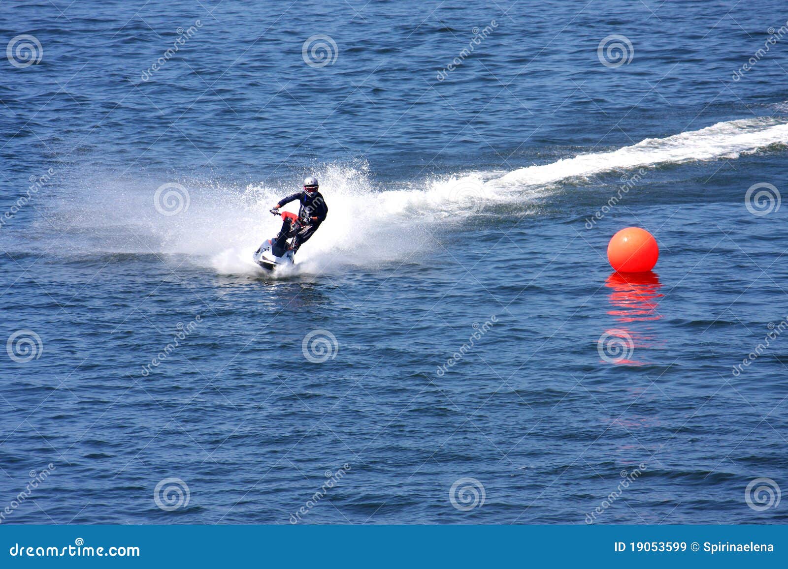 Jetsky competition editorial stock image. Image of orange - 19053599