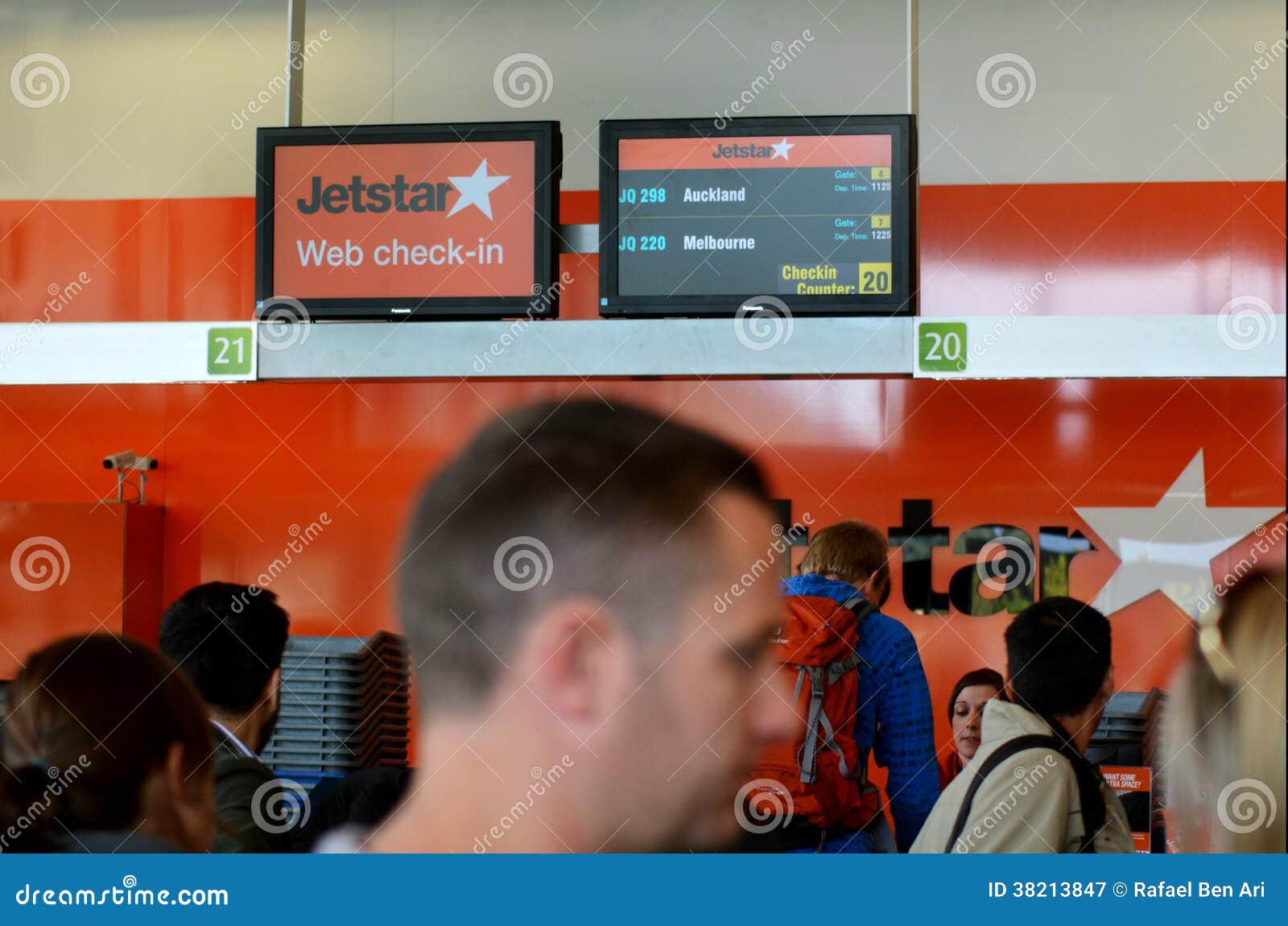JetStar Check-in Counter At Narita Airport, Japan Editorial Image ...