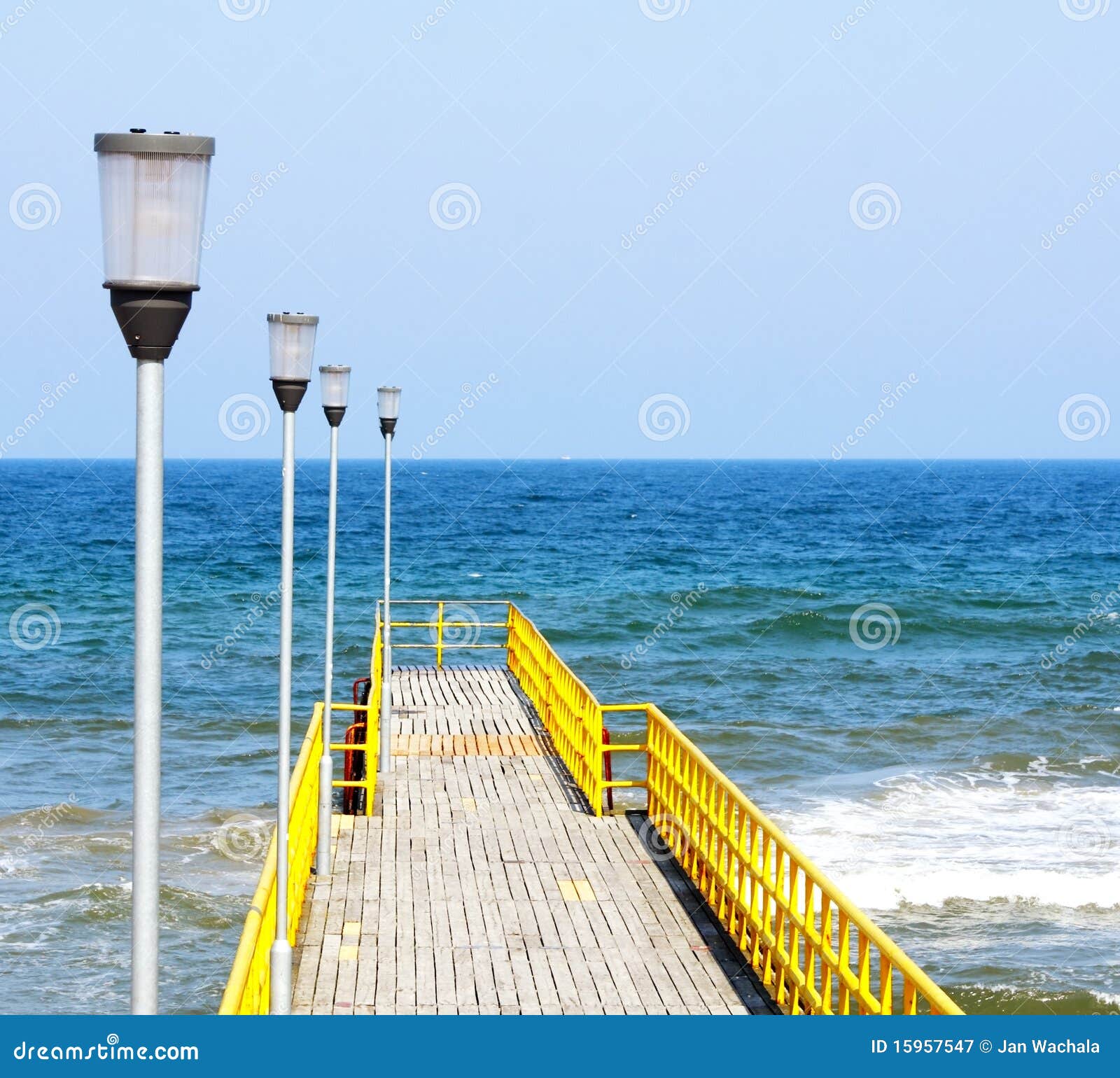 Jetty stock image. Image of resort, summer, boat, jetty - 15957547