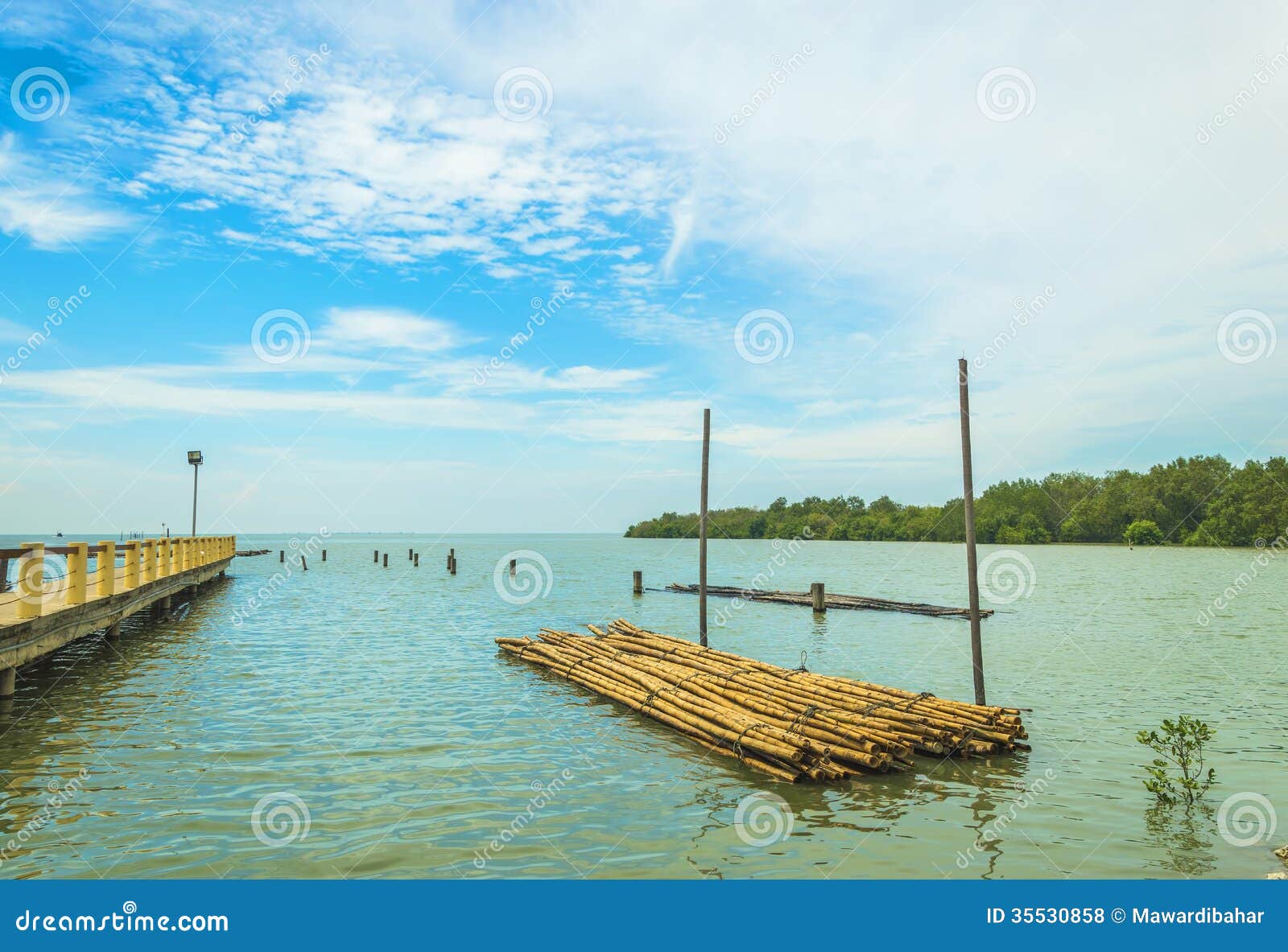 Jetty stock photo. Image of skies, footbridge, beauty - 35530858
