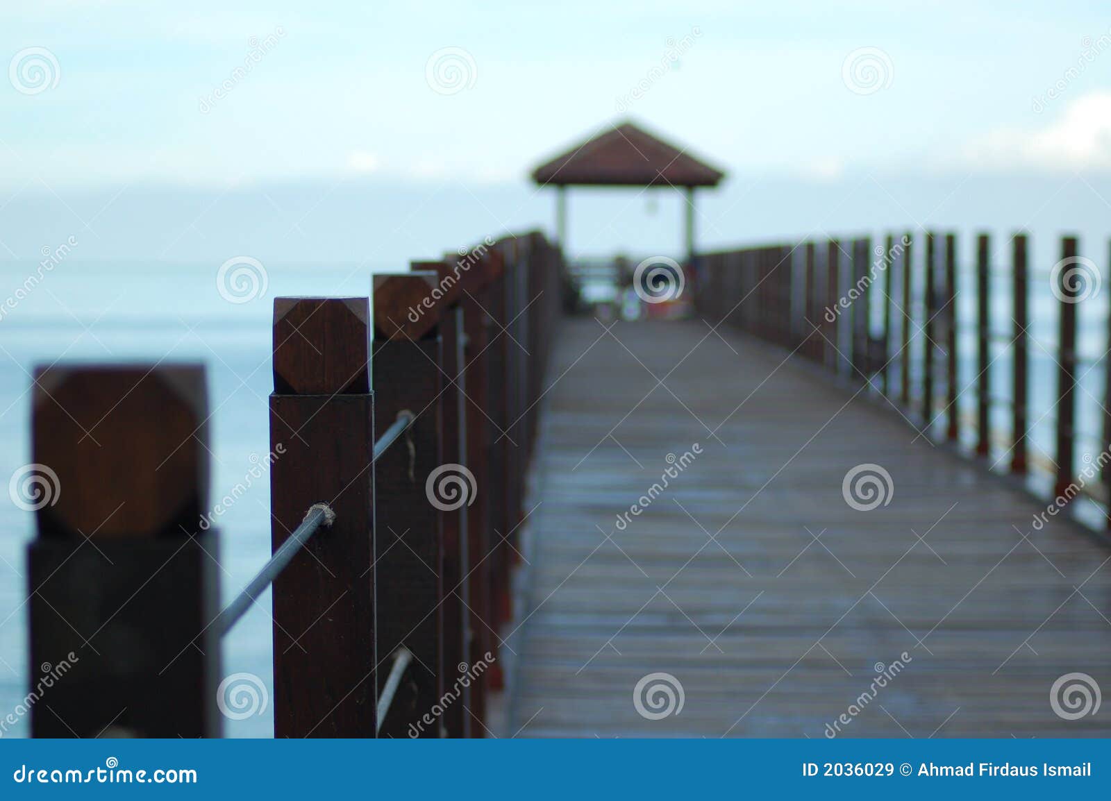 Jetty Posts stock image. Image of holidays, blue, fishermen - 2036029