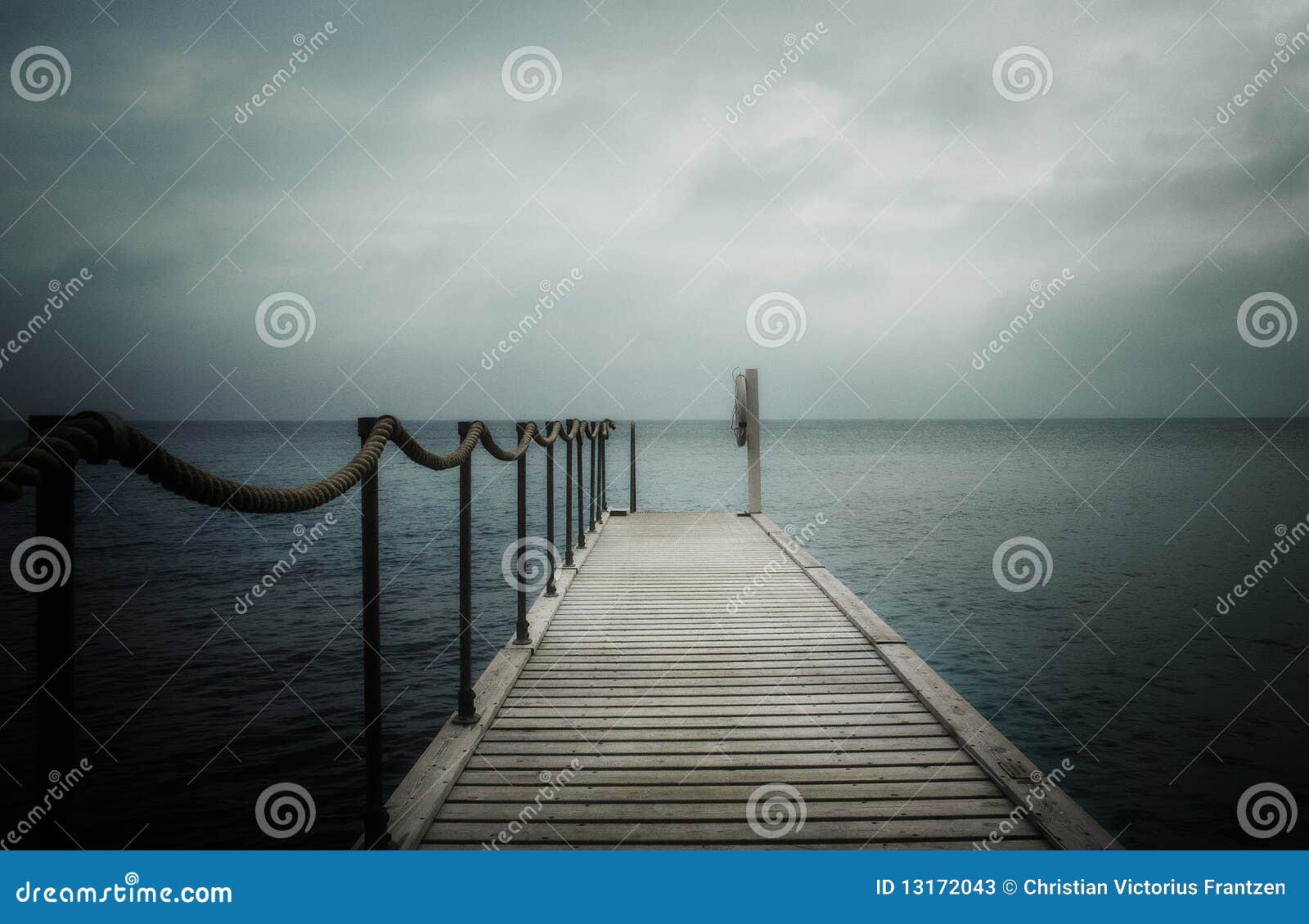 Jetty by the sea stock image. Image of wood, ocean, dark - 13172043