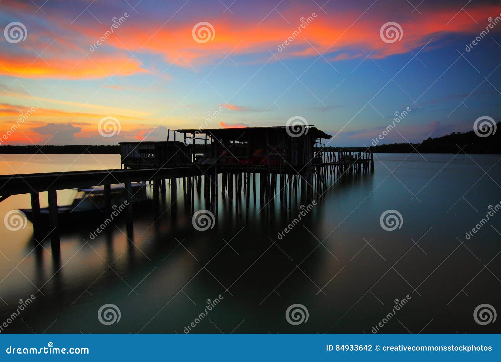 Jetty At Sunset Picture. Image: 84933642