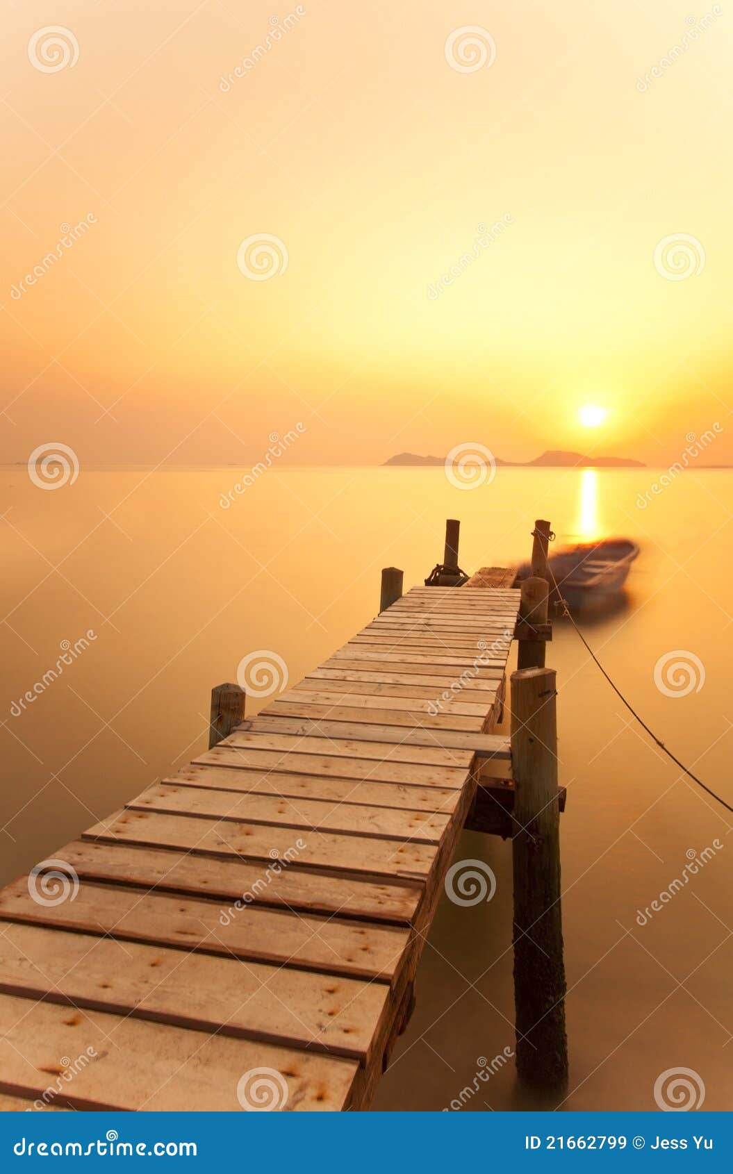 Jetty Sunset Over the Ocean Stock Image - Image of outdoor, ocean: 21662799