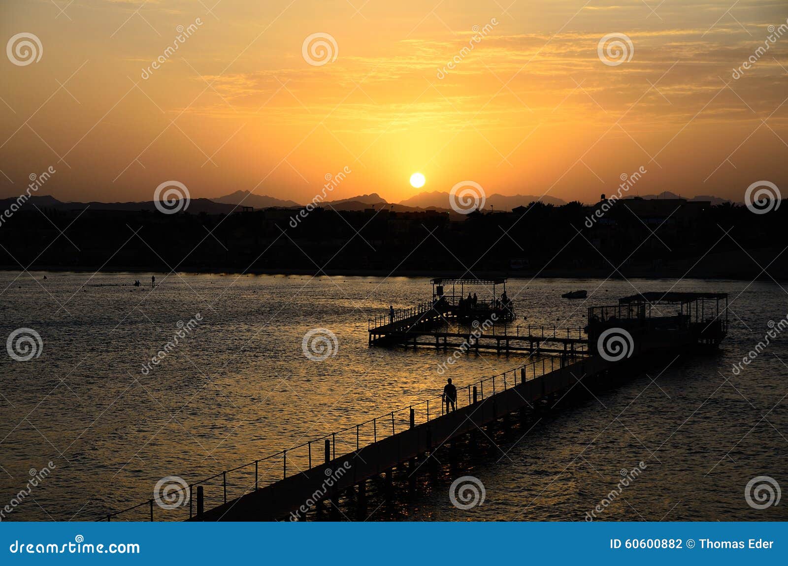 Jetty To Coral Reef at Sunset Stock Photo - Image of season, coast ...