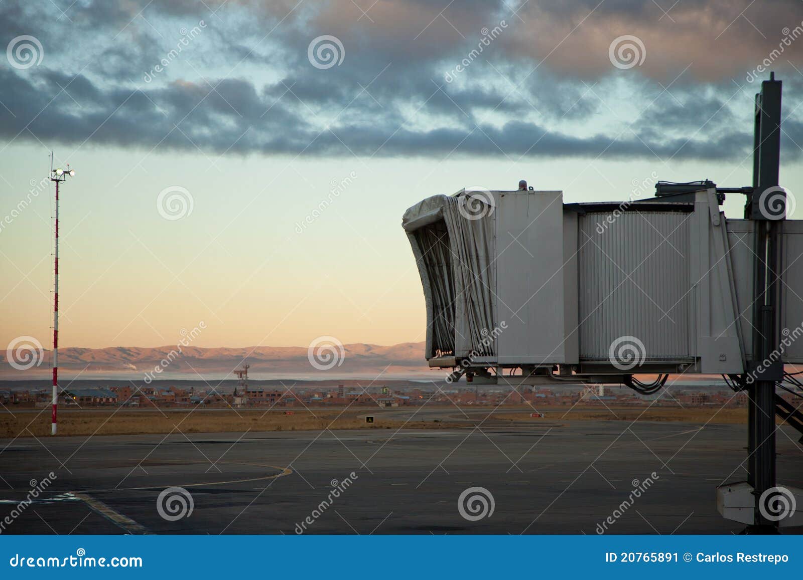 Jetway stock image. Image of vacation, ramp, jetway, bolivia - 20765891