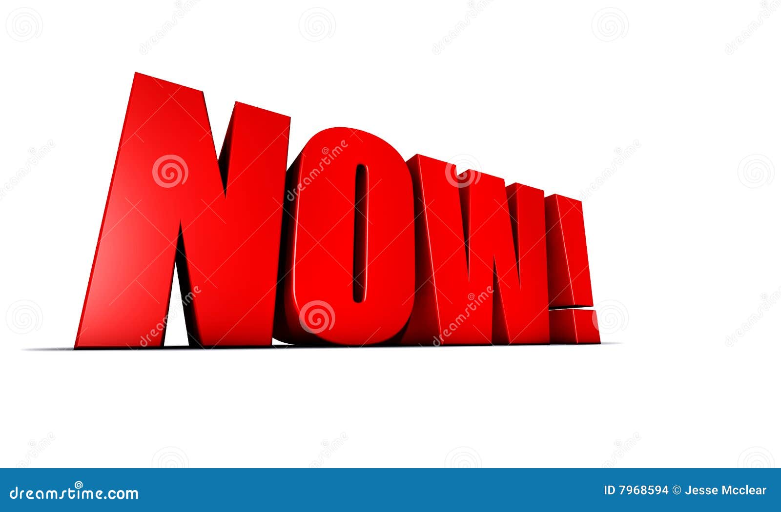 Jetzt stock abbildung. Illustration von dimensional, geneigt - 7968594