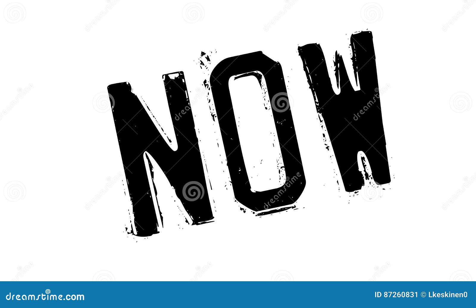 Jetzt Stempel vektor abbildung. Illustration von dringlichkeit - 87260831