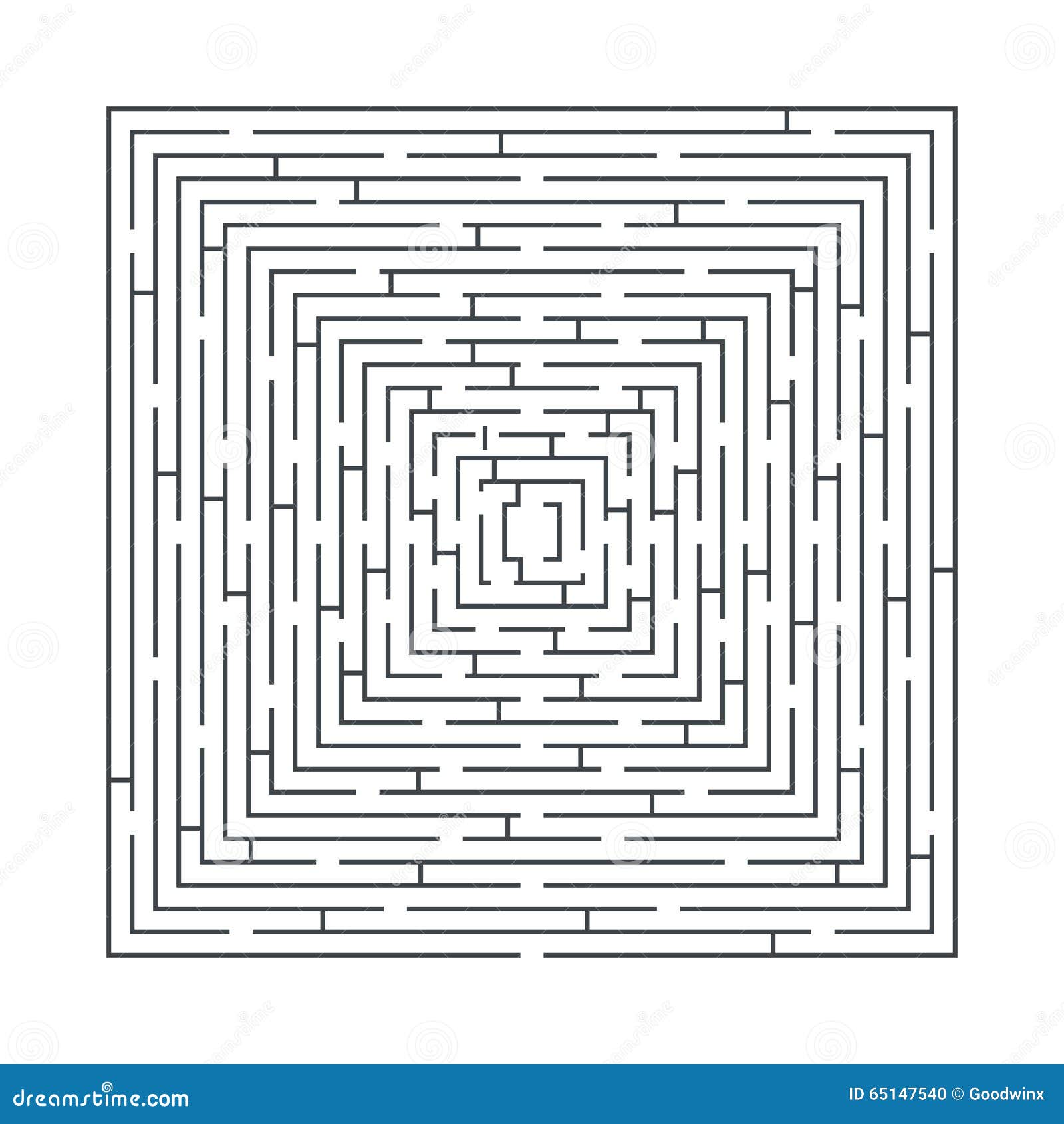 Jeu éducatif De Labyrinthe Difficile Et Long Sous Forme De Place ...