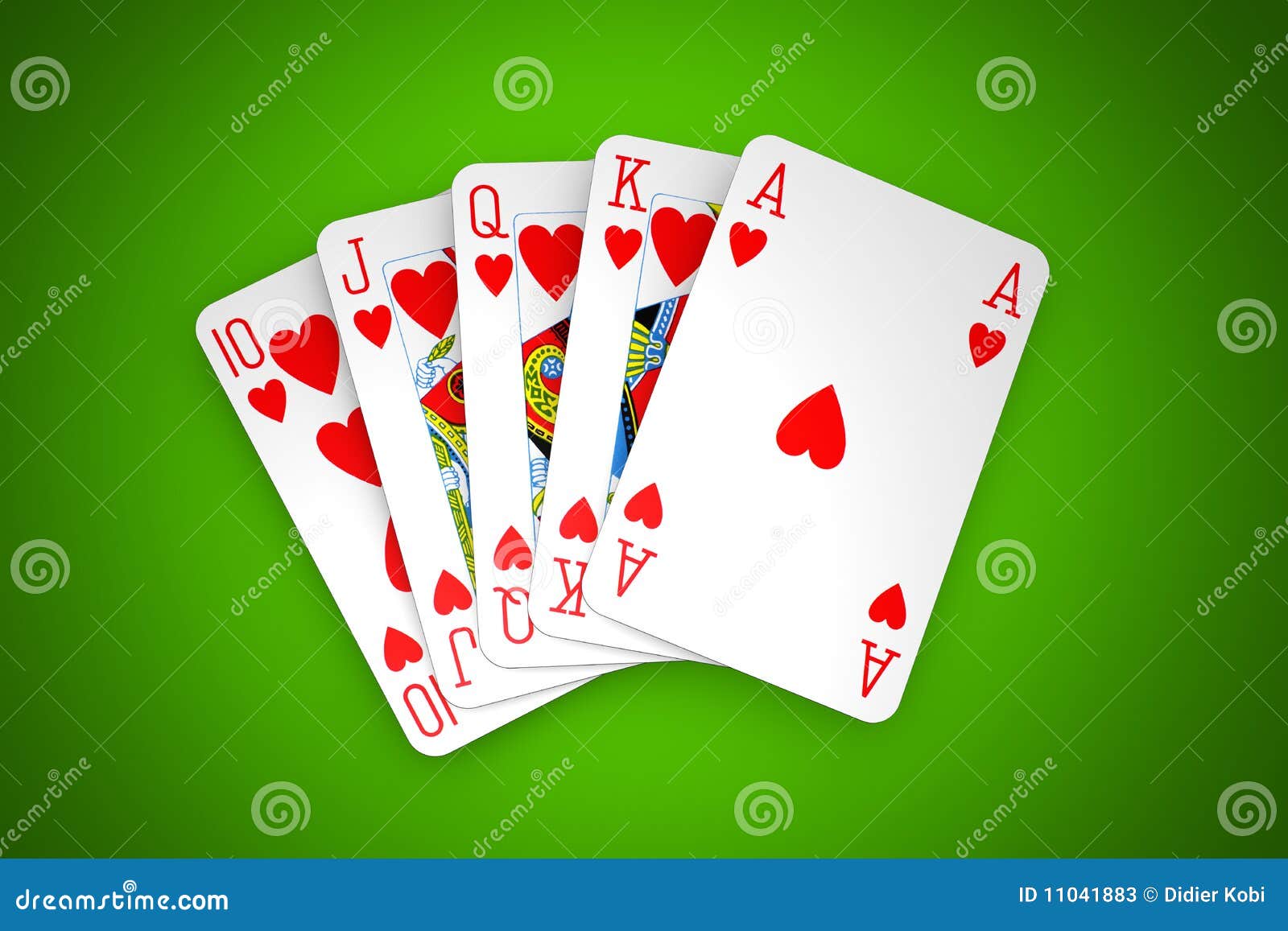 Jeu de Pocker illustration stock. Illustration du gibier - 11041883