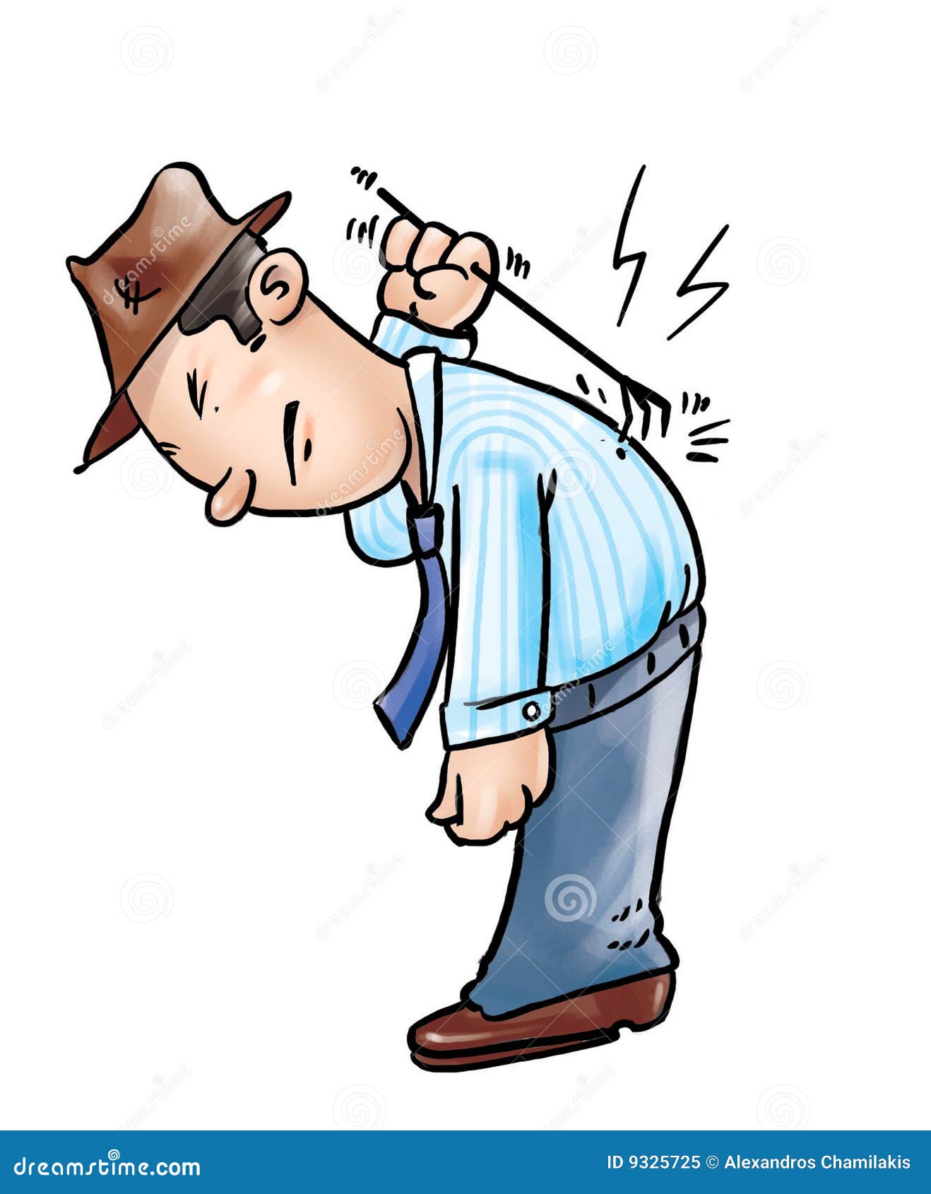 Jeuk stock illustratie. Illustration of kerel, jeuk, grappig - 9325725