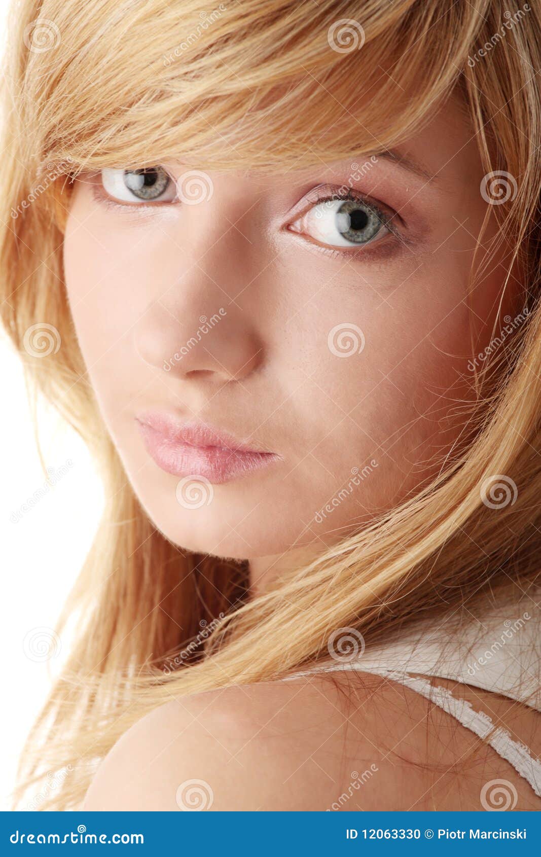 Jeune Belle Fille De Ladolescence Blonde Photo Stock Image Du
