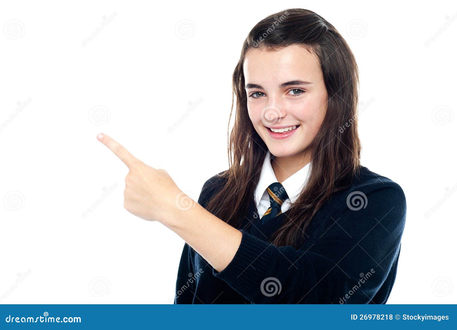 Jeune Fille Active Affichant Le Sens Photo stock - Image du attrayant ...