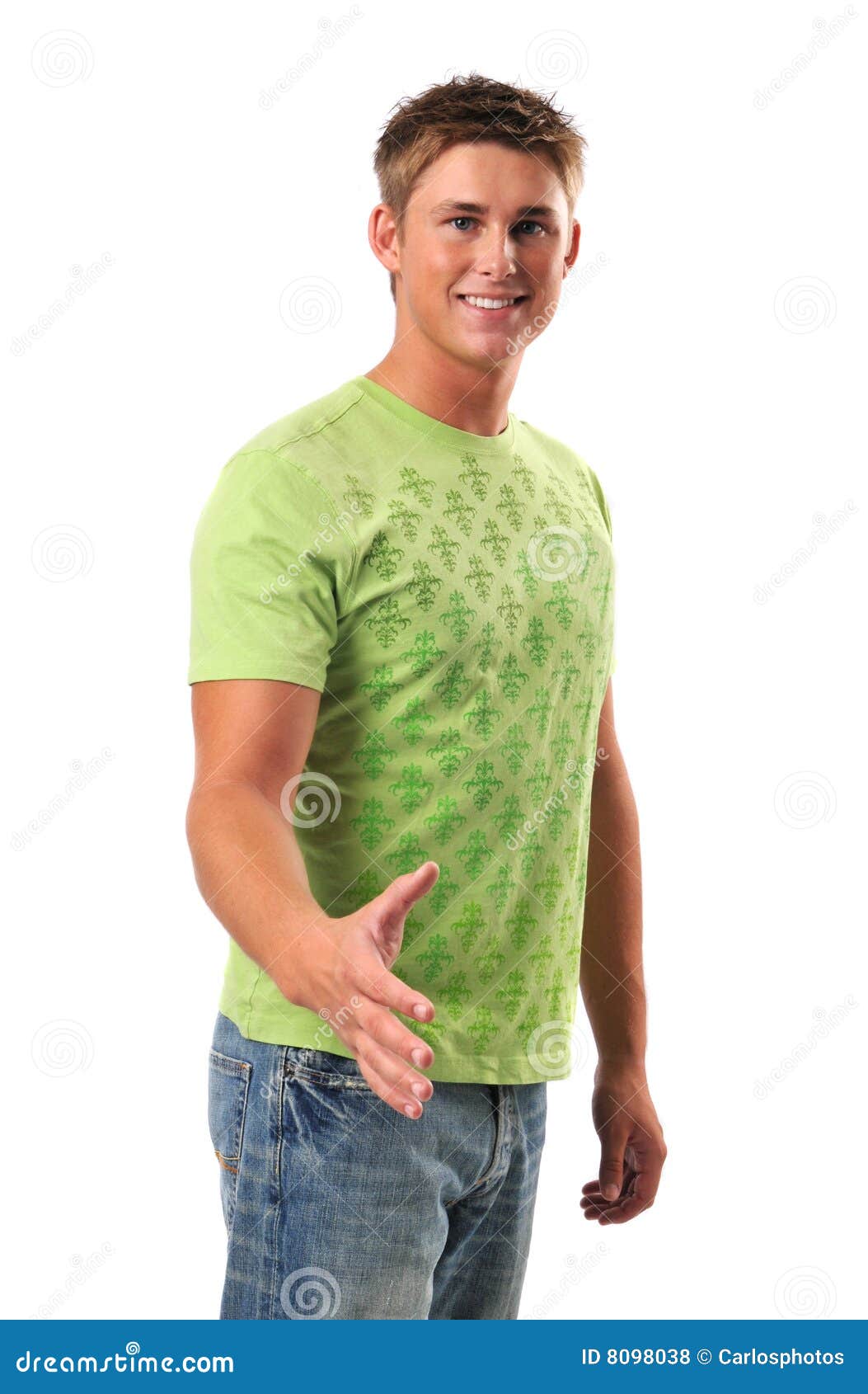 Jeune Homme Image. Image: 8098038