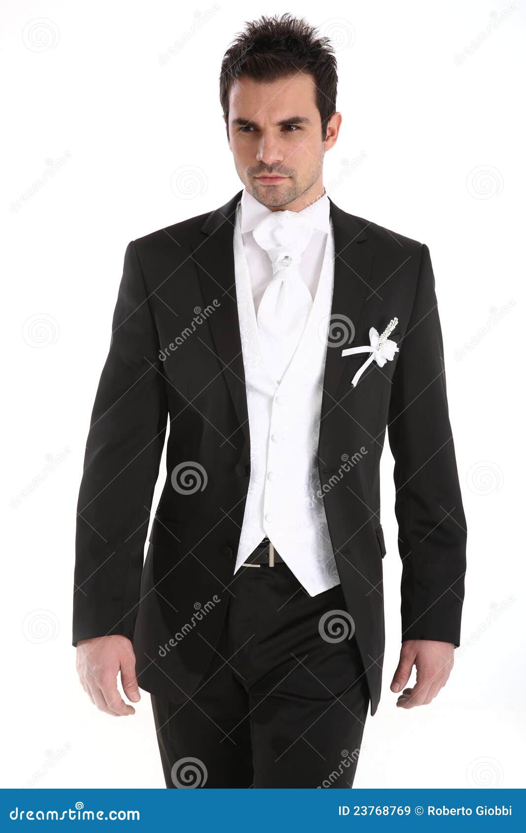 Jeune Homme Beau Dans Le Smoking Image stock - Image du sophistiqué ...