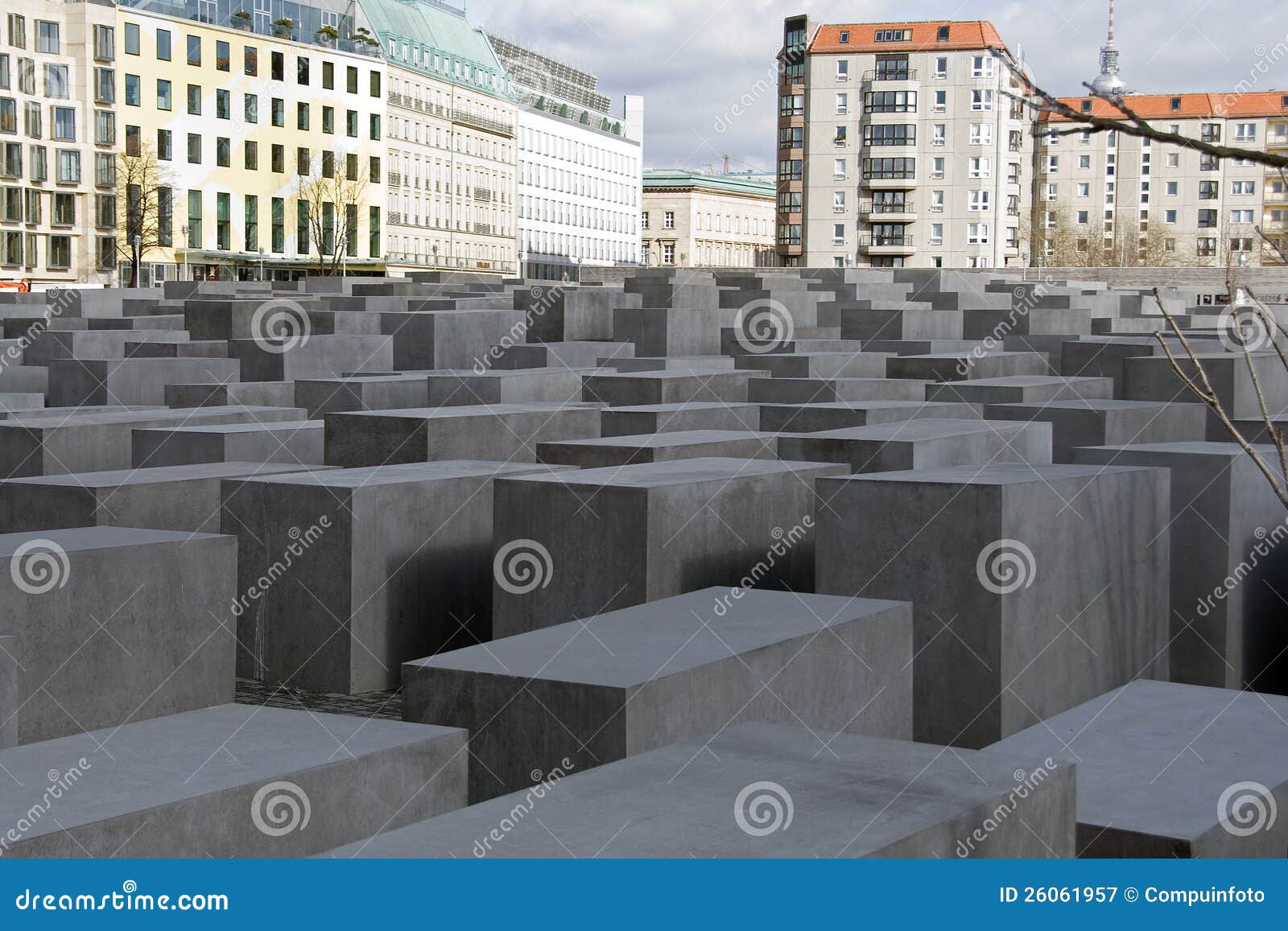 Monument berlin editorial photography. Image of cement - 26061957