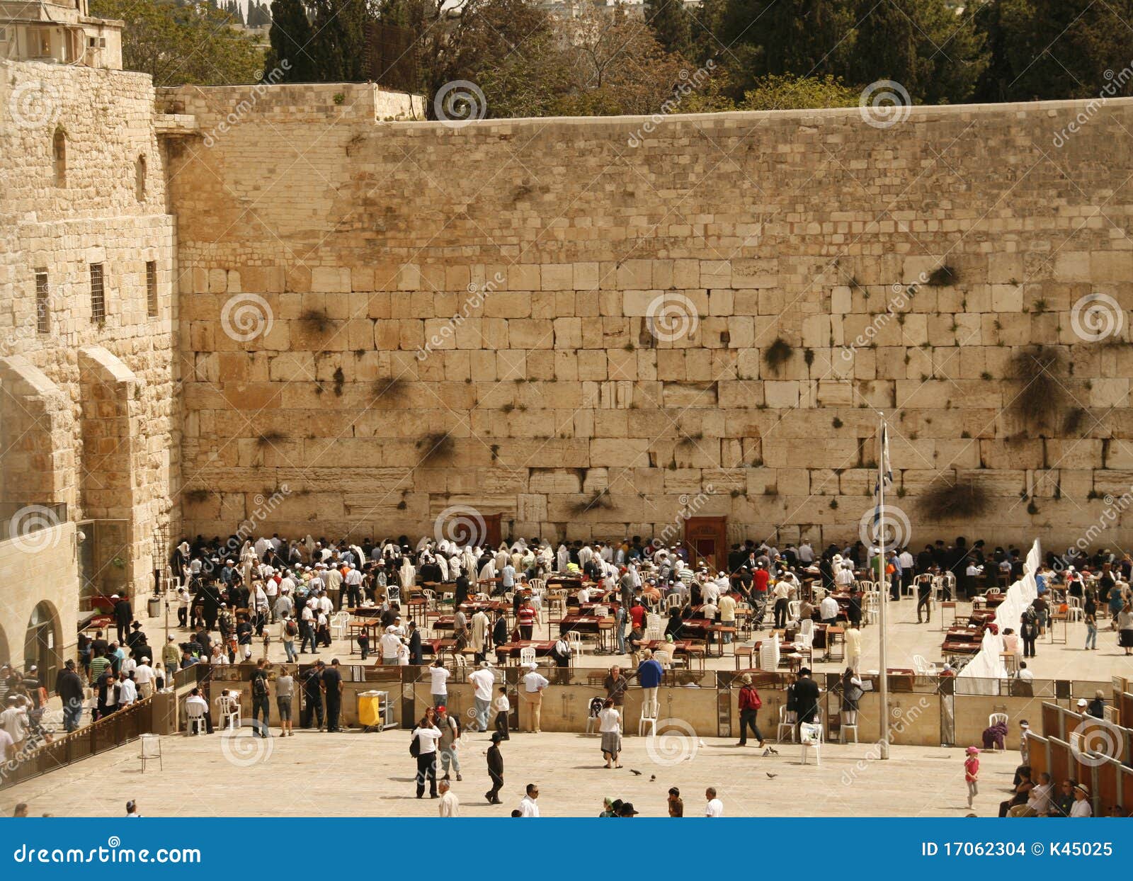 Prayers Near the Western Wall in Jerusalem, Editorial Stock Image ...